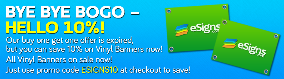 Vinyl Banners | Custom Banners | Banner Printing